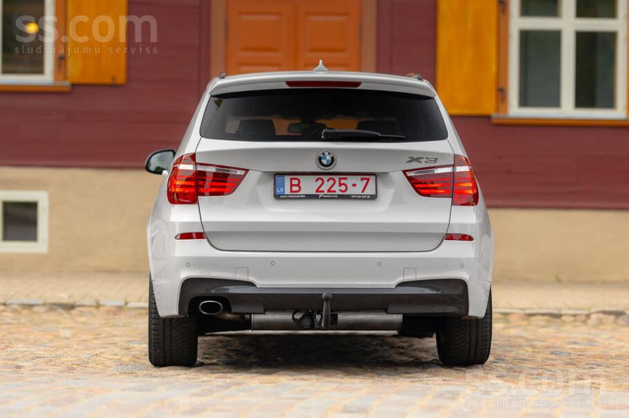 Balts BMW X3 2015 Jelgava, ar dzinēja tilpumu 2.00 L un nobraukumu 225 tūkst. km par 15590 €, foto 6 vietnē AUTOMOTO.COM.LV