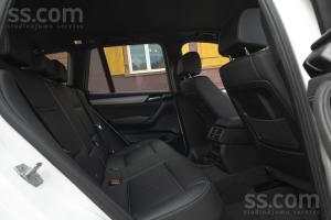 Balts BMW X3 2015 Jelgava, ar dzinēja tilpumu 2.00 L un nobraukumu 225 tūkst. km par 15590 €, foto 12 vietnē AUTOMOTO.COM.LV
