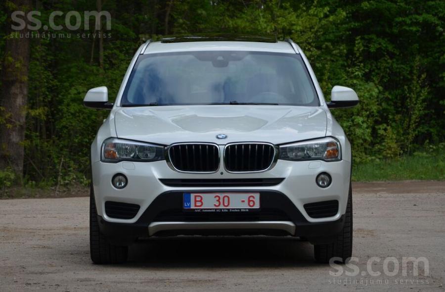 Balts BMW X3 2015 Rīga, ar dzinēja tilpumu 2.00 L un nobraukumu 197 tūkst. km par 16290 €, foto 3 vietnē AUTOMOTO.COM.LV
