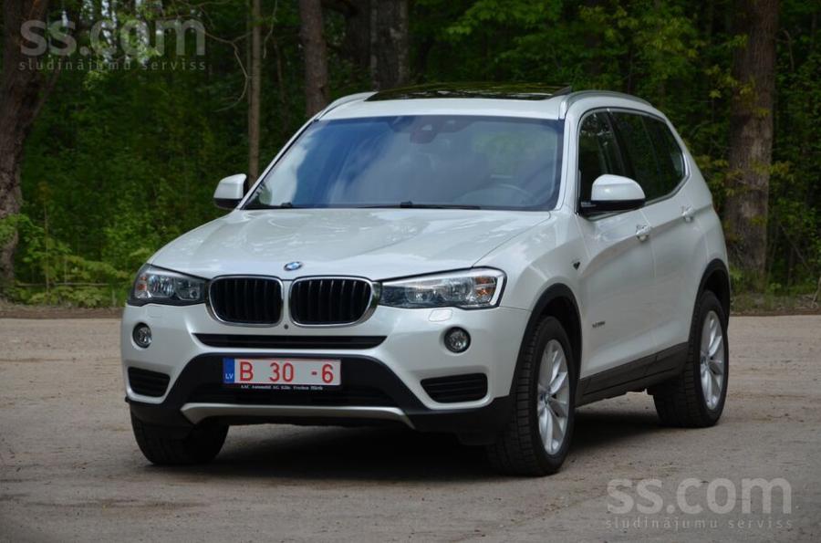 Balts BMW X3 2015 Rīga, ar dzinēja tilpumu 2.00 L un nobraukumu 197 tūkst. km par 16290 €, foto 5 vietnē AUTOMOTO.COM.LV