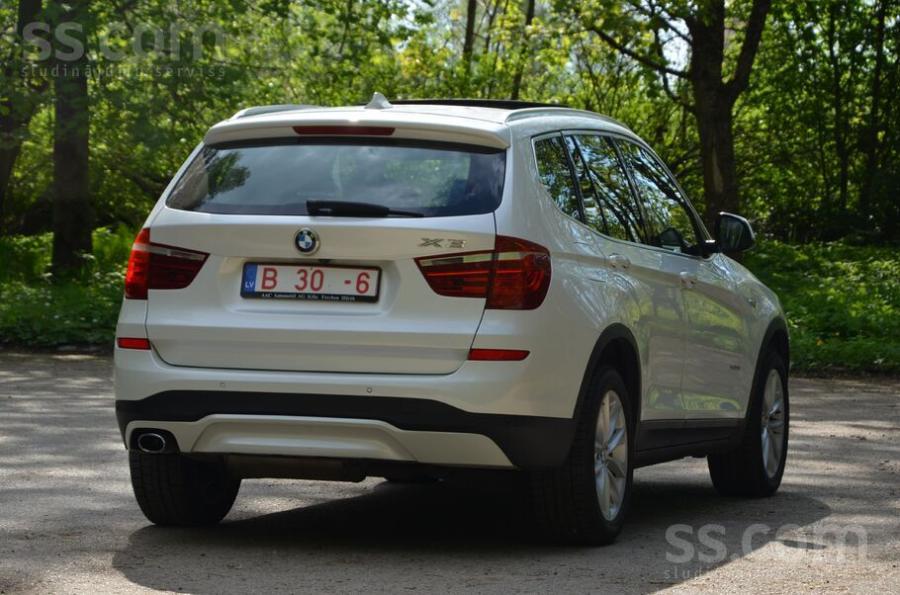 Balts BMW X3 2015 Rīga, ar dzinēja tilpumu 2.00 L un nobraukumu 197 tūkst. km par 16290 €, foto 10 vietnē AUTOMOTO.COM.LV