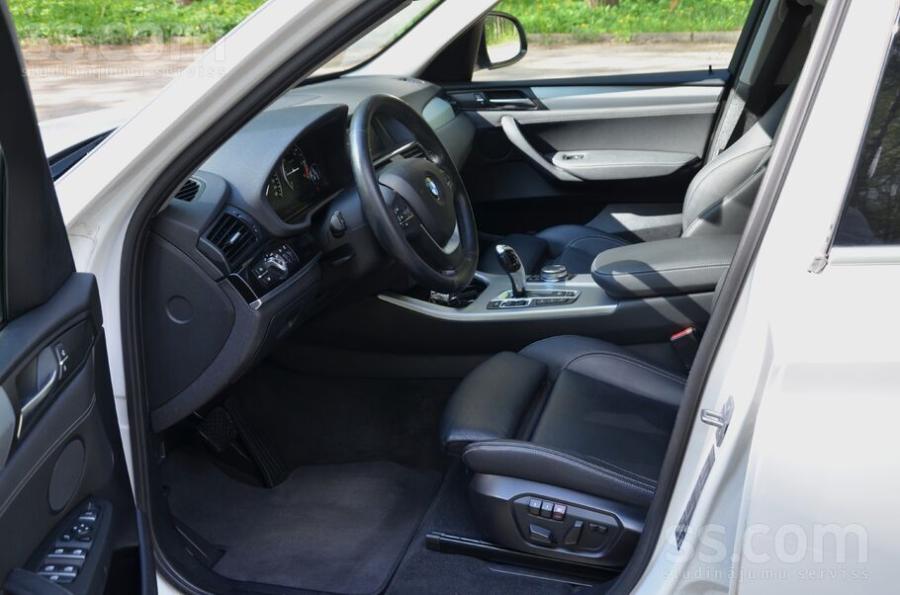 Balts BMW X3 2015 Rīga, ar dzinēja tilpumu 2.00 L un nobraukumu 197 tūkst. km par 16290 €, foto 12 vietnē AUTOMOTO.COM.LV
