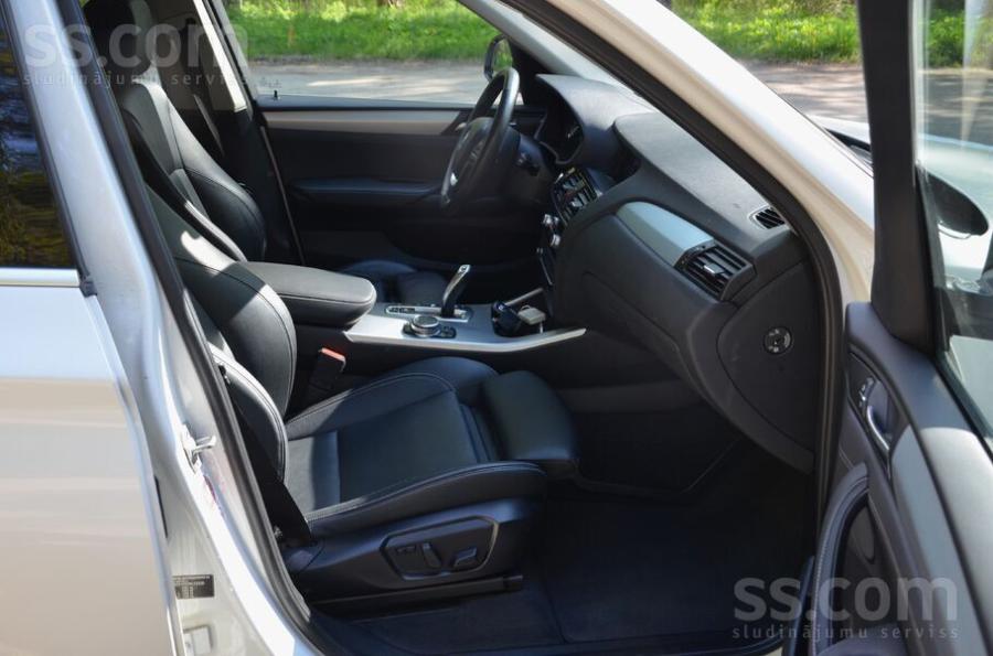 Balts BMW X3 2015 Rīga, ar dzinēja tilpumu 2.00 L un nobraukumu 197 tūkst. km par 16290 €, foto 30 vietnē AUTOMOTO.COM.LV