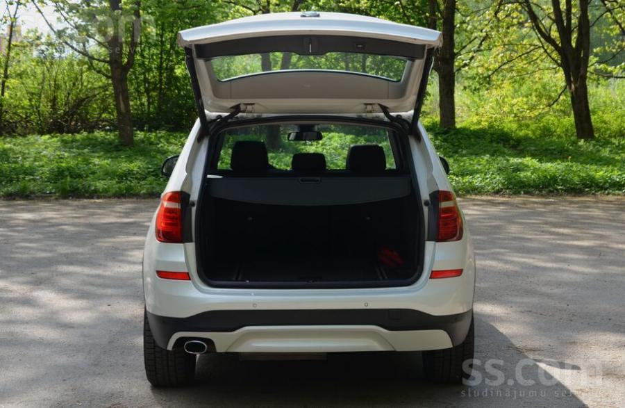 Balts BMW X3 2015 Rīga, ar dzinēja tilpumu 2.00 L un nobraukumu 197 tūkst. km par 16290 €, foto 33 vietnē AUTOMOTO.COM.LV