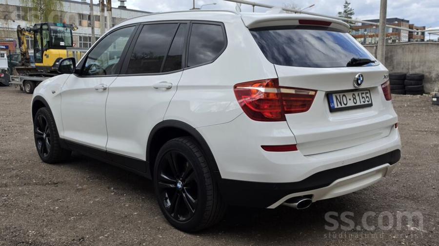 Balts BMW X3 2015 Daugavpils, ar dzinēja tilpumu 2.00 L un nobraukumu 101 tūkst. km par 16300 €, foto 8 vietnē AUTOMOTO.COM.LV