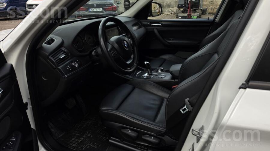 Balts BMW X3 2015 Daugavpils, ar dzinēja tilpumu 2.00 L un nobraukumu 101 tūkst. km par 16300 €, foto 17 vietnē AUTOMOTO.COM.LV