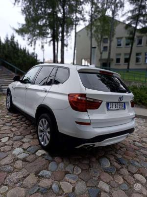 White BMW X3 2015 in Utena, with an engine capacity of 2.00 L and mileage of 294 thousand km for 14350 €, photo 3 on AUTOMOTO.COM.LV