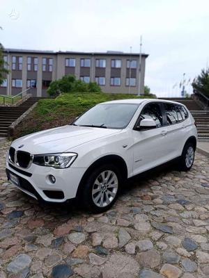 White BMW X3 2015 in Utena, with an engine capacity of 2.00 L and mileage of 294 thousand km for 14350 €, photo 5 on AUTOMOTO.COM.LV