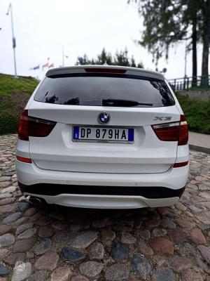 White BMW X3 2015 in Utena, with an engine capacity of 2.00 L and mileage of 294 thousand km for 14350 €, photo 7 on AUTOMOTO.COM.LV