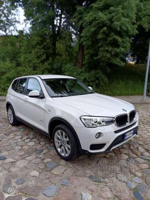 White BMW X3 2015 in Utena, with an engine capacity of 2.00 L and mileage of 294 thousand km for 14350 €, photo 14 on AUTOMOTO.COM.LV