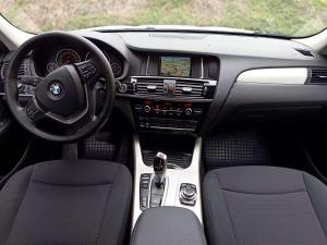 White BMW X3 2015 in Utena, with an engine capacity of 2.00 L and mileage of 294 thousand km for 14350 €, photo 28 on AUTOMOTO.COM.LV