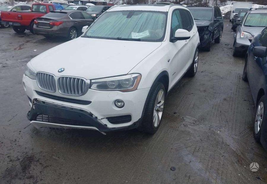 White BMW X3 2015 in Siauliai, with an engine capacity of 2.98 L and mileage of 195 thousand km for 8400 €, photo 1 on AUTOMOTO.COM.LV