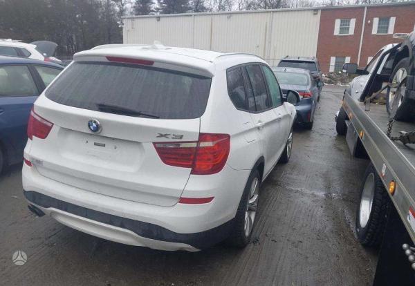Balts BMW X3 2015 Šauļi, ar dzinēja tilpumu 2.98 L un nobraukumu 195 tūkst. km par 8400 €, foto 4 vietnē AUTOMOTO.COM.LV