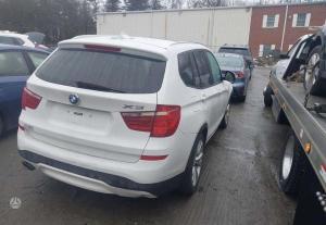 White BMW X3 2015 in Siauliai, with an engine capacity of 2.98 L and mileage of 195 thousand km for 8400 €, photo 5 on AUTOMOTO.COM.LV