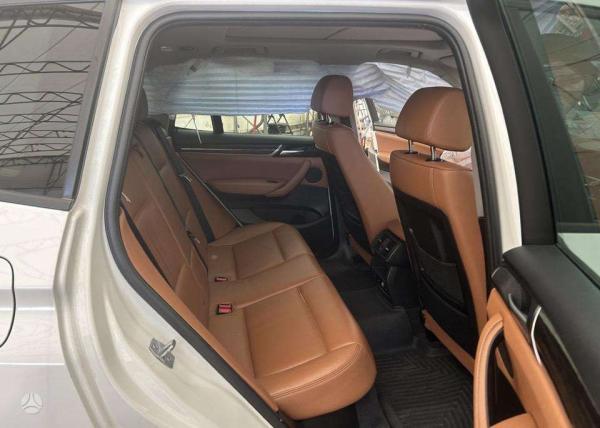 Balts BMW X3 2015 Šauļi, ar dzinēja tilpumu 2.98 L un nobraukumu 195 tūkst. km par 8400 €, foto 7 vietnē AUTOMOTO.COM.LV