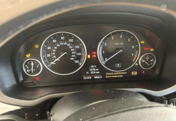 Balts BMW X3 2015 Šauļi, ar dzinēja tilpumu 2.98 L un nobraukumu 195 tūkst. km par 8400 €, foto 9 vietnē AUTOMOTO.COM.LV