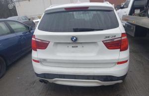 White BMW X3 2015 in Siauliai, with an engine capacity of 2.98 L and mileage of 195 thousand km for 8400 €, photo 12 on AUTOMOTO.COM.LV