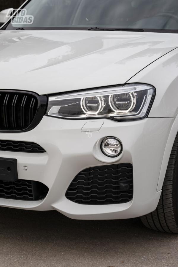 White BMW X3 2015 in Kaunas, with an engine capacity of 3.00 L and mileage of 135 thousand km for 16100 €, photo 7 on AUTOMOTO.COM.LV