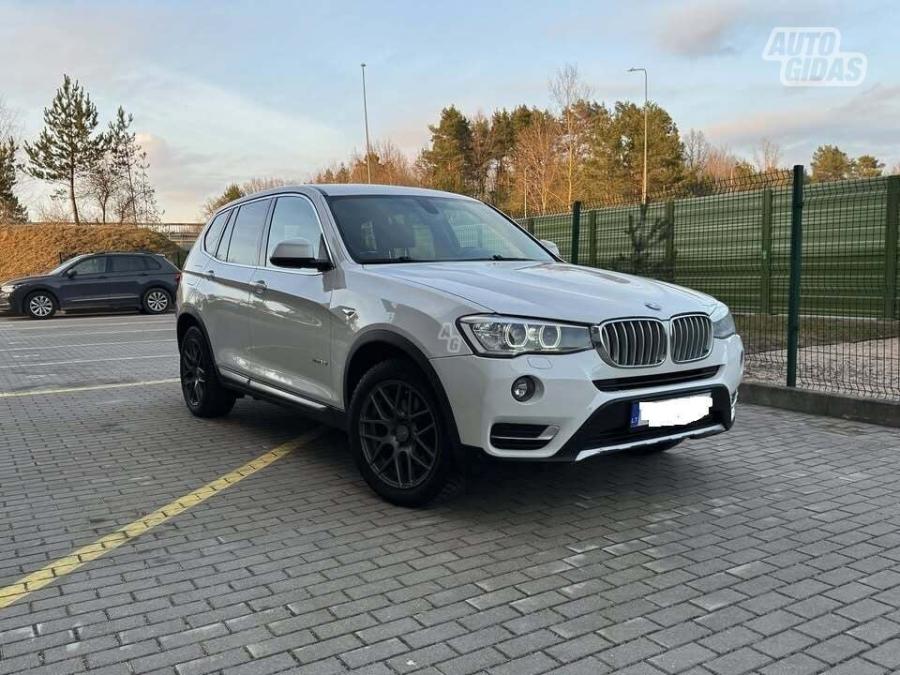 White BMW X3 2015 in Plunge, with an engine capacity of 2.00 L and mileage of 145 thousand km for 11000 €, photo 3 on AUTOMOTO.COM.LV