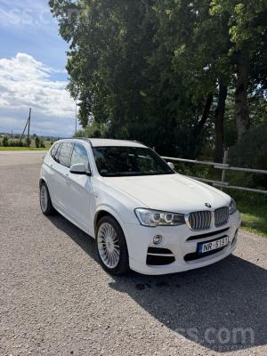 White BMW X3 2015 in Talsi, with an engine capacity of 3.00 L and mileage of 187 thousand km for 22000 €, photo  on AUTOMOTO.COM.LV