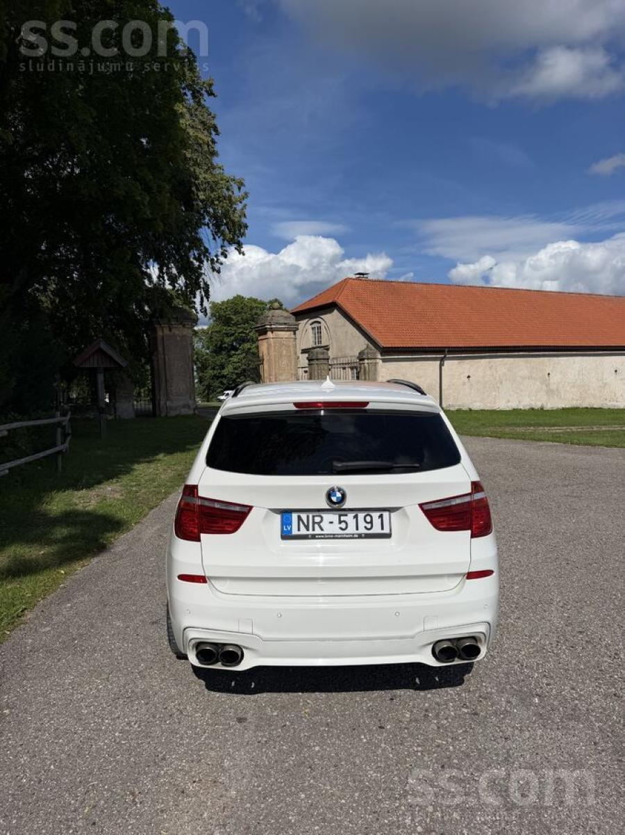 Balts BMW X3 2015 Talsi, ar dzinēja tilpumu 3.00 L un nobraukumu 187 tūkst. km par 22000 €, foto 7 vietnē AUTOMOTO.COM.LV
