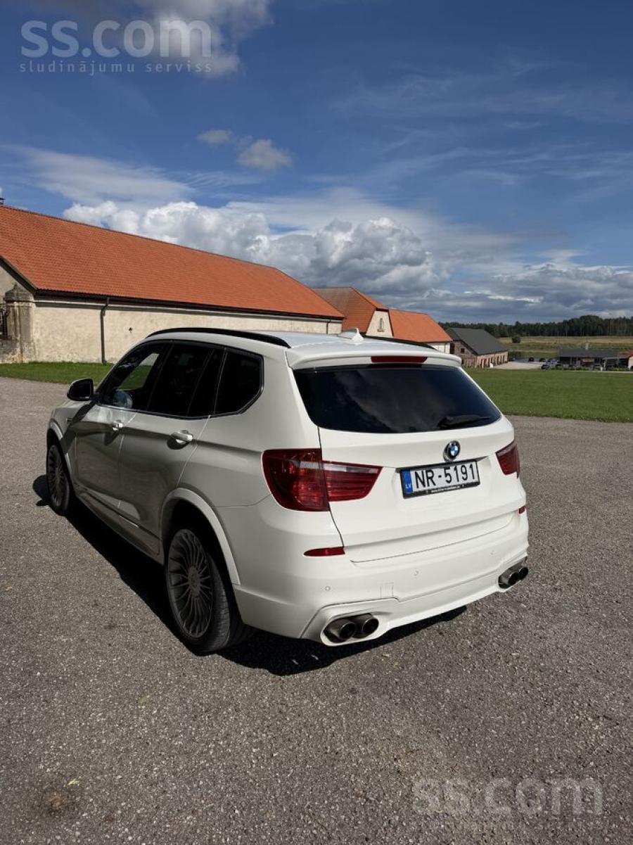 Balts BMW X3 2015 Talsi, ar dzinēja tilpumu 3.00 L un nobraukumu 187 tūkst. km par 22000 €, foto 8 vietnē AUTOMOTO.COM.LV