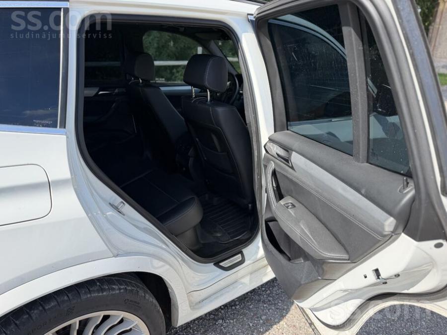 Balts BMW X3 2015 Talsi, ar dzinēja tilpumu 3.00 L un nobraukumu 187 tūkst. km par 22000 €, foto 11 vietnē AUTOMOTO.COM.LV