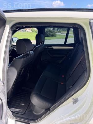 Balts BMW X3 2015 Talsi, ar dzinēja tilpumu 3.00 L un nobraukumu 187 tūkst. km par 22000 €, foto 13 vietnē AUTOMOTO.COM.LV