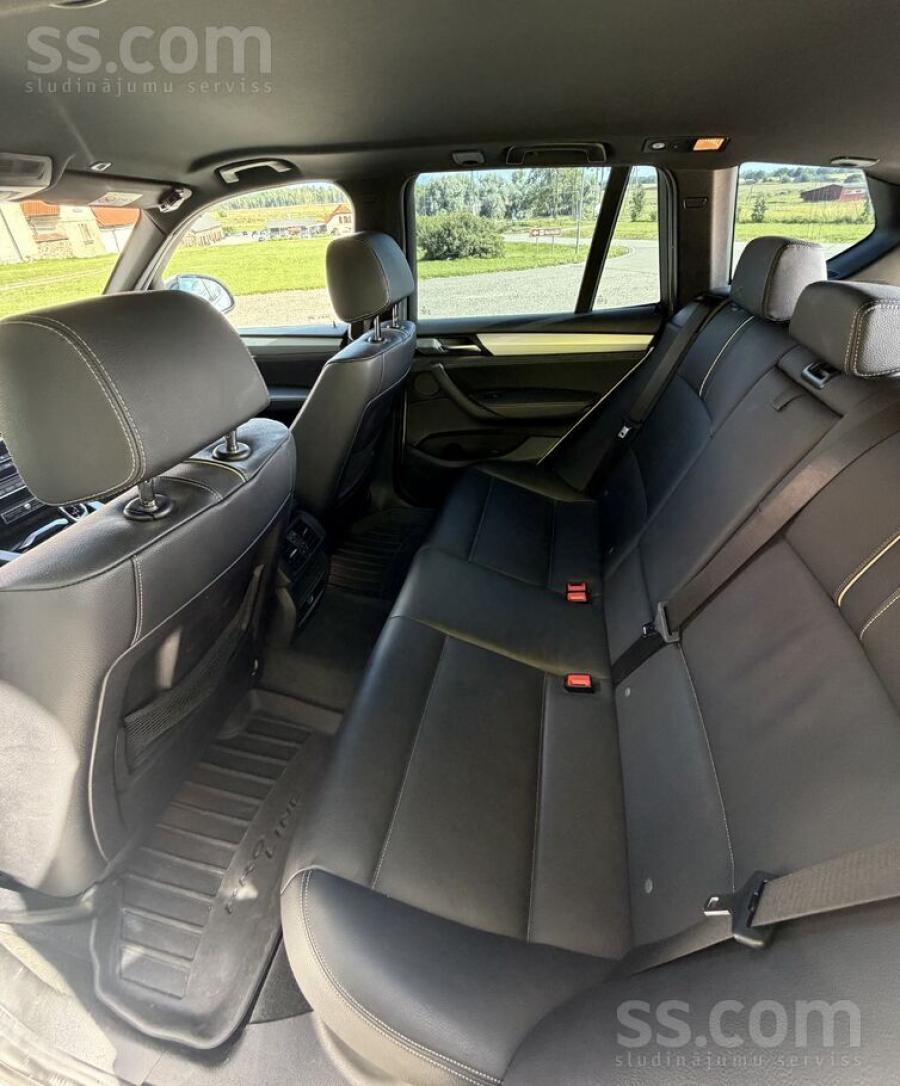 Balts BMW X3 2015 Talsi, ar dzinēja tilpumu 3.00 L un nobraukumu 187 tūkst. km par 22000 €, foto 14 vietnē AUTOMOTO.COM.LV