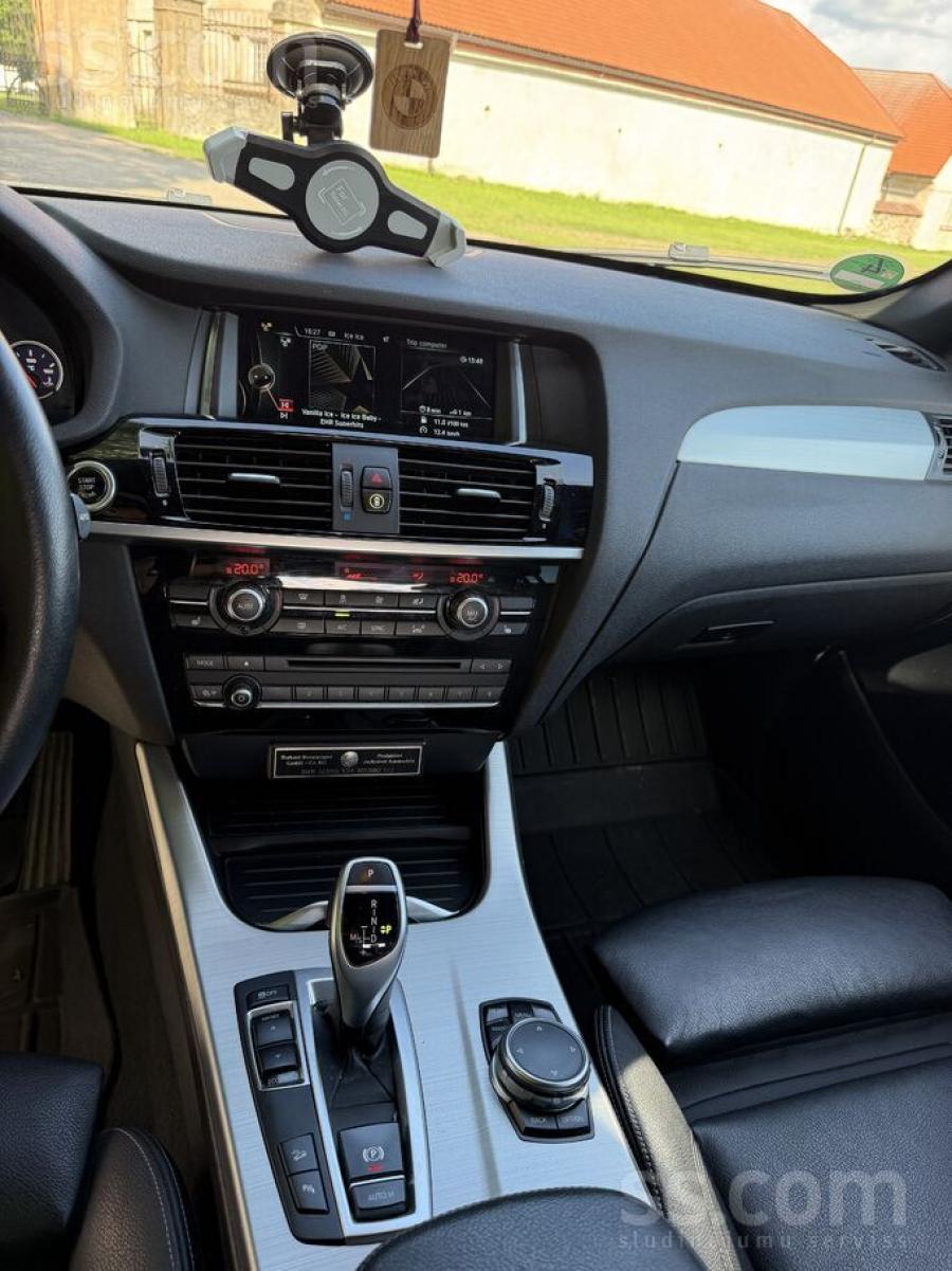 Balts BMW X3 2015 Talsi, ar dzinēja tilpumu 3.00 L un nobraukumu 187 tūkst. km par 22000 €, foto 20 vietnē AUTOMOTO.COM.LV