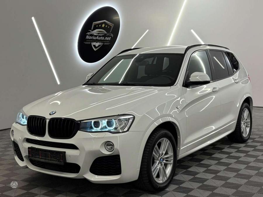 Balts BMW X3 2015 Marijampole, ar dzinēja tilpumu 2.00 L un nobraukumu 296 tūkst. km par 14350 €, foto 7 vietnē AUTOMOTO.COM.LV