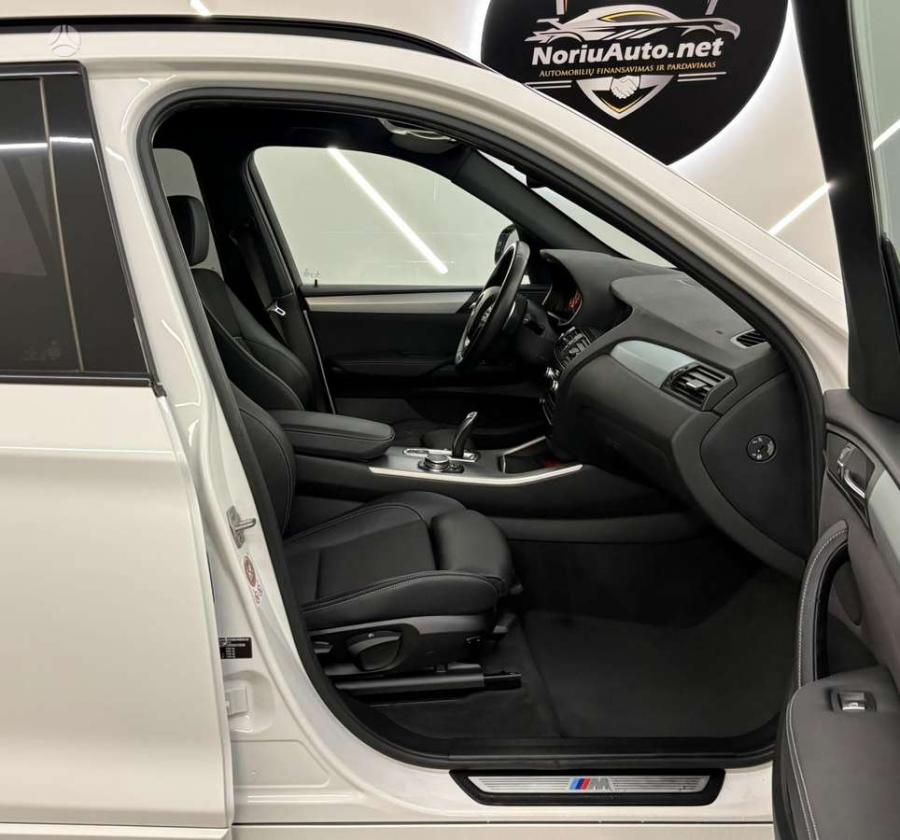 Balts BMW X3 2015 Marijampole, ar dzinēja tilpumu 2.00 L un nobraukumu 296 tūkst. km par 14350 €, foto 15 vietnē AUTOMOTO.COM.LV