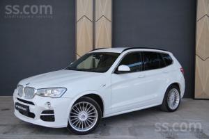 White BMW X3 2015 in Riga, with an engine capacity of 3.00 L and mileage of 187 thousand km for 21990 €, photo  on AUTOMOTO.COM.LV