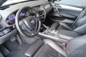 White BMW X3 2015 in Riga, with an engine capacity of 3.00 L and mileage of 187 thousand km for 21990 €, photo 7 on AUTOMOTO.COM.LV