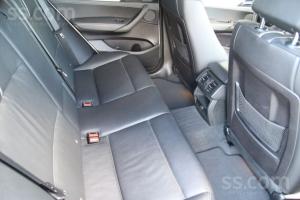 White BMW X3 2015 in Riga, with an engine capacity of 3.00 L and mileage of 187 thousand km for 21990 €, photo 10 on AUTOMOTO.COM.LV