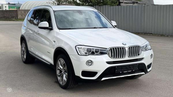 White BMW X3 2015 in Telschi, with an engine capacity of 2.00 L and mileage of 299 thousand km for 13900 €, photo 4 on AUTOMOTO.COM.LV