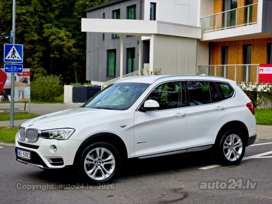 White BMW X3 2015 in Tallinn, with an engine capacity of 2.00 L and mileage of 223 thousand km for 12990 €, photo 1 on AUTOMOTO.COM.LV