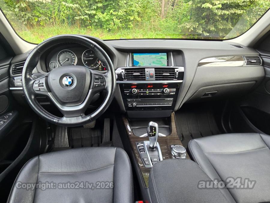 White BMW X3 2015 in Tallinn, with an engine capacity of 2.00 L and mileage of 223 thousand km for 12990 €, photo 8 on AUTOMOTO.COM.LV