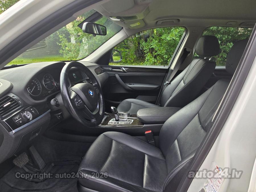 White BMW X3 2015 in Tallinn, with an engine capacity of 2.00 L and mileage of 223 thousand km for 12990 €, photo 9 on AUTOMOTO.COM.LV