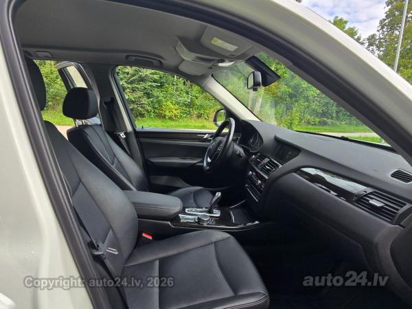 White BMW X3 2015 in Tallinn, with an engine capacity of 2.00 L and mileage of 223 thousand km for 12990 €, photo 10 on AUTOMOTO.COM.LV