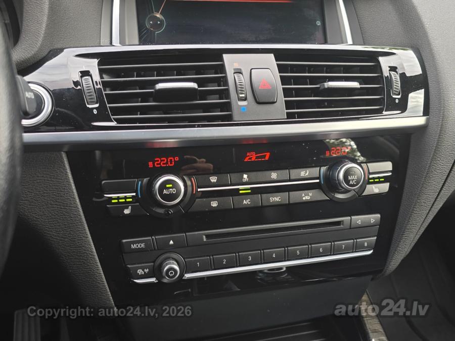 White BMW X3 2015 in Tallinn, with an engine capacity of 2.00 L and mileage of 223 thousand km for 12990 €, photo 15 on AUTOMOTO.COM.LV