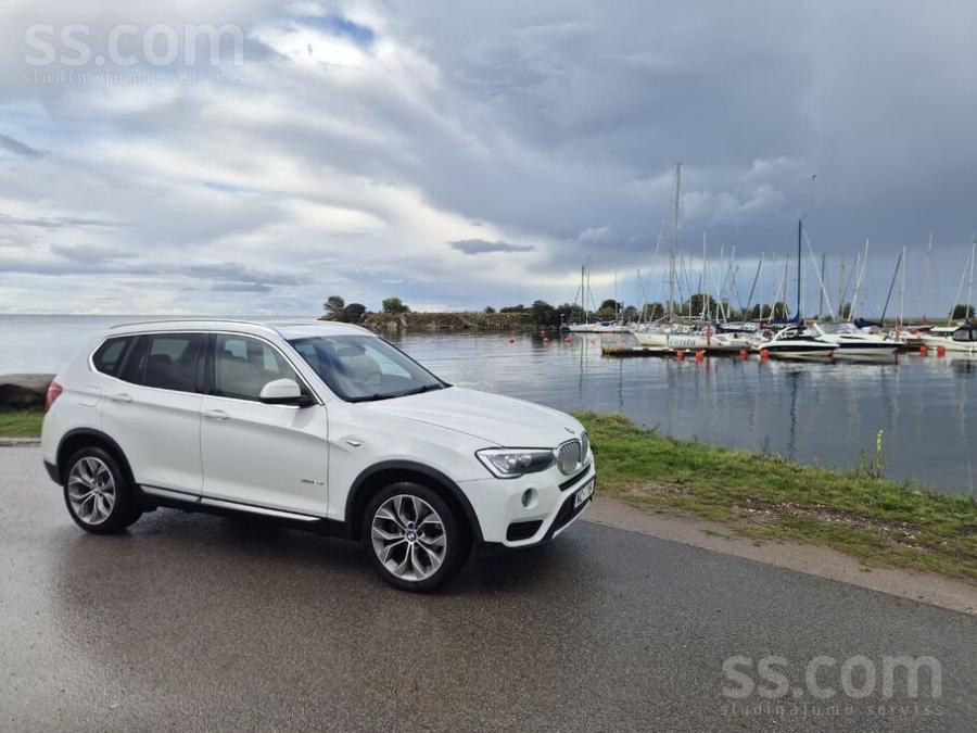 White BMW X3 2015 in Talsi, with an engine capacity of 2.00 L and mileage of 192 thousand km for 14000 €, photo 3 on AUTOMOTO.COM.LV