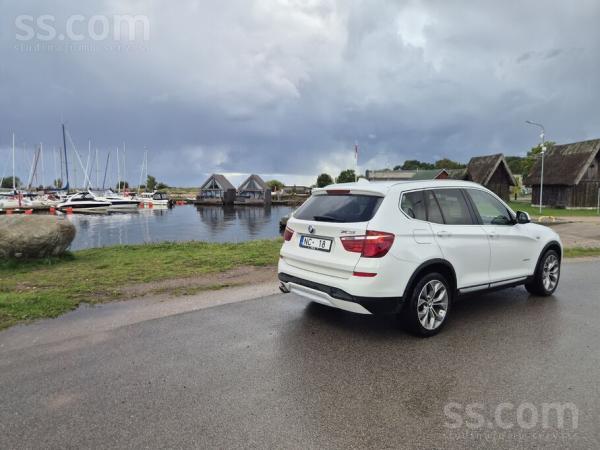 White BMW X3 2015 in Talsi, with an engine capacity of 2.00 L and mileage of 192 thousand km for 14000 €, photo 4 on AUTOMOTO.COM.LV