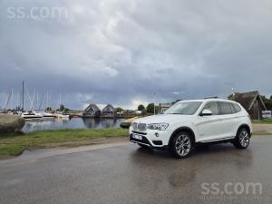 White BMW X3 2015 in Talsi, with an engine capacity of 2.00 L and mileage of 192 thousand km for 14000 €, photo 7 on AUTOMOTO.COM.LV
