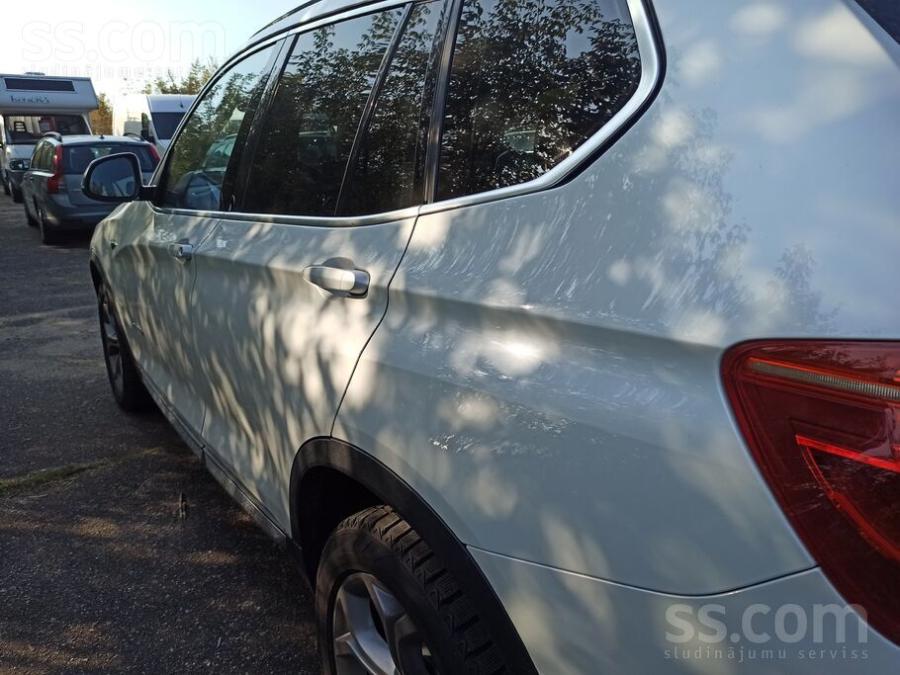 Белый БМВ Х3 2015 в Даугавпилс, объемом двигателя 3.00 л и пробегом 0 тыс. км за 16700 €, фото 13 на AUTOMOTO.COM.LV