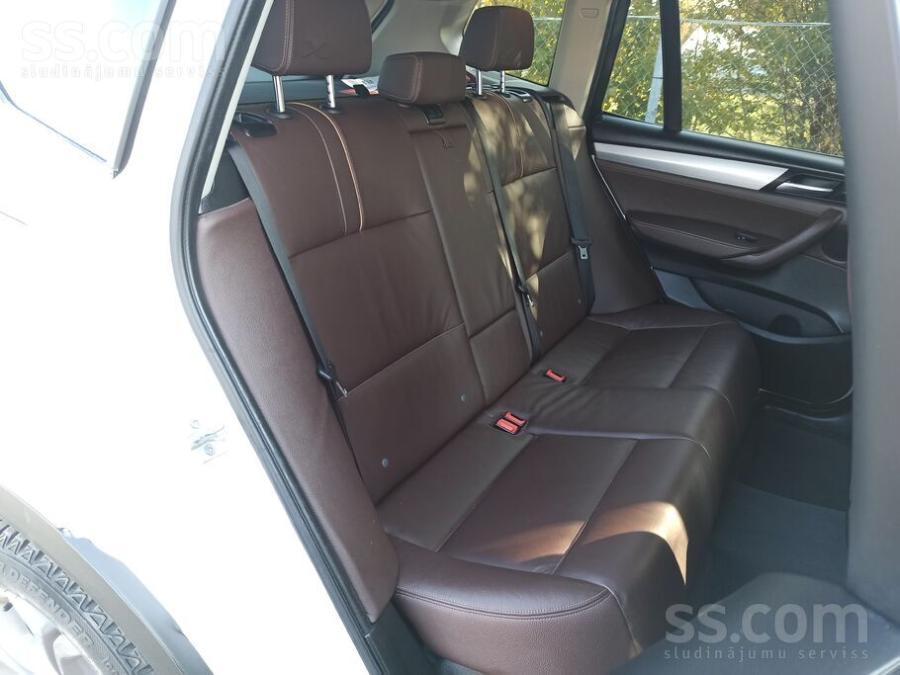 Белый БМВ Х3 2015 в Даугавпилс, объемом двигателя 3.00 л и пробегом 0 тыс. км за 16700 €, фото 23 на AUTOMOTO.COM.LV