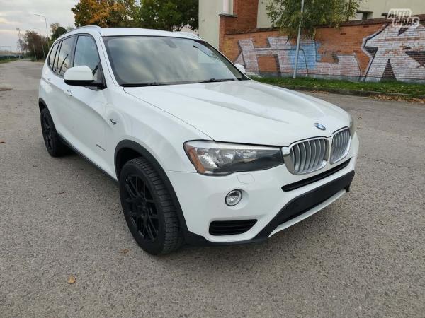 BMW X3 2015 in Siauliai on AUTOMOTO.COM.LV White BMW X3 2015 in Siauliai, with an engine capacity of 2.00 L and mileage of 175 thousand km for 13000 €, photo 4 on AUTOMOTO.COM.LV