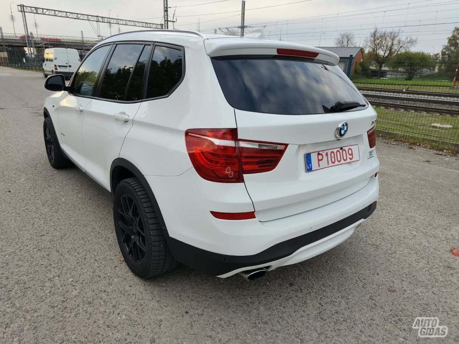 White BMW X3 2015 in Siauliai, with an engine capacity of 2.00 L and mileage of 175 thousand km for 13000 €, photo 5 on AUTOMOTO.COM.LV