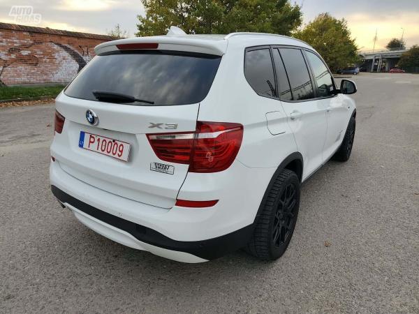 BMW X3 2015 in Siauliai on AUTOMOTO.COM.LV White BMW X3 2015 in Siauliai, with an engine capacity of 2.00 L and mileage of 175 thousand km for 13000 €, photo 7 on AUTOMOTO.COM.LV