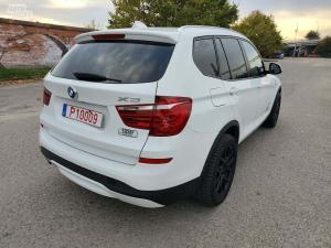 White BMW X3 2015 in Siauliai, with an engine capacity of 2.00 L and mileage of 175 thousand km for 13000 €, photo 7 on AUTOMOTO.COM.LV